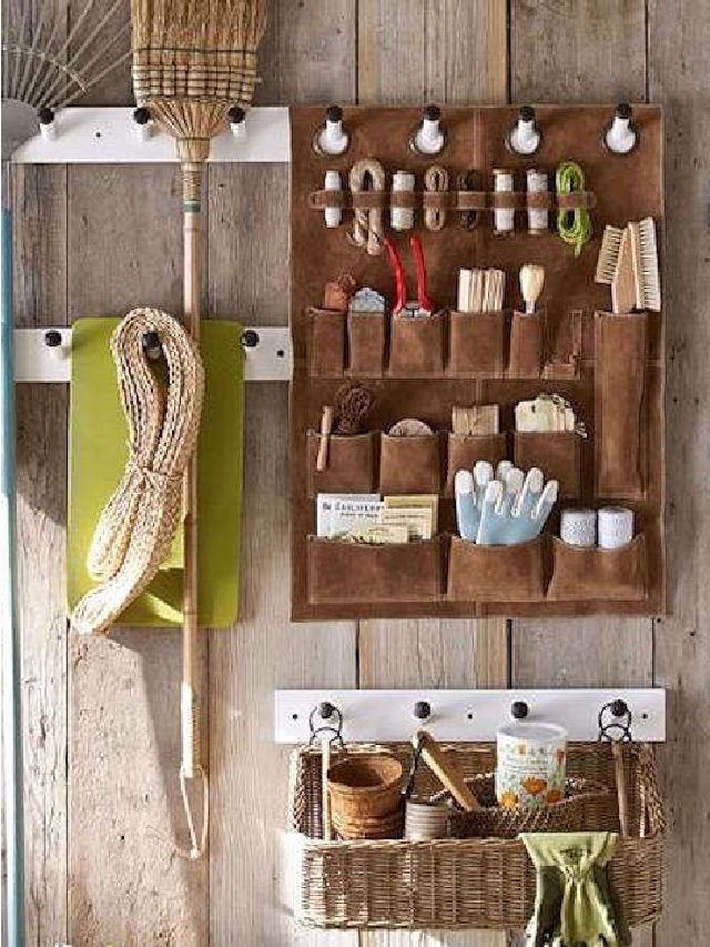 10 Easy Pieces: Wall-Mounted Tool Racks - Gardenista Web Story - Gardenista