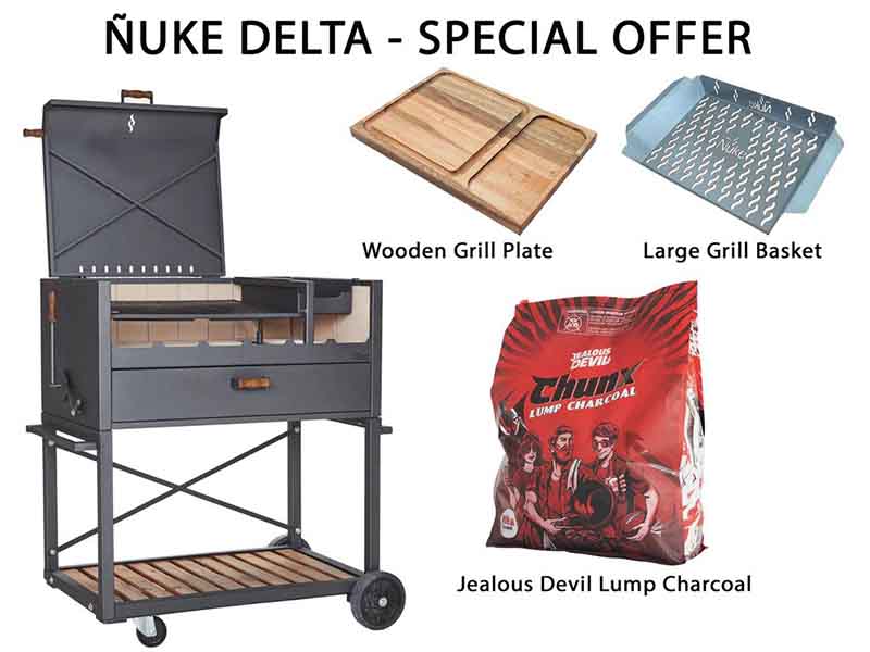 Ñuke Delta Argentinian Style Live Fire Grill