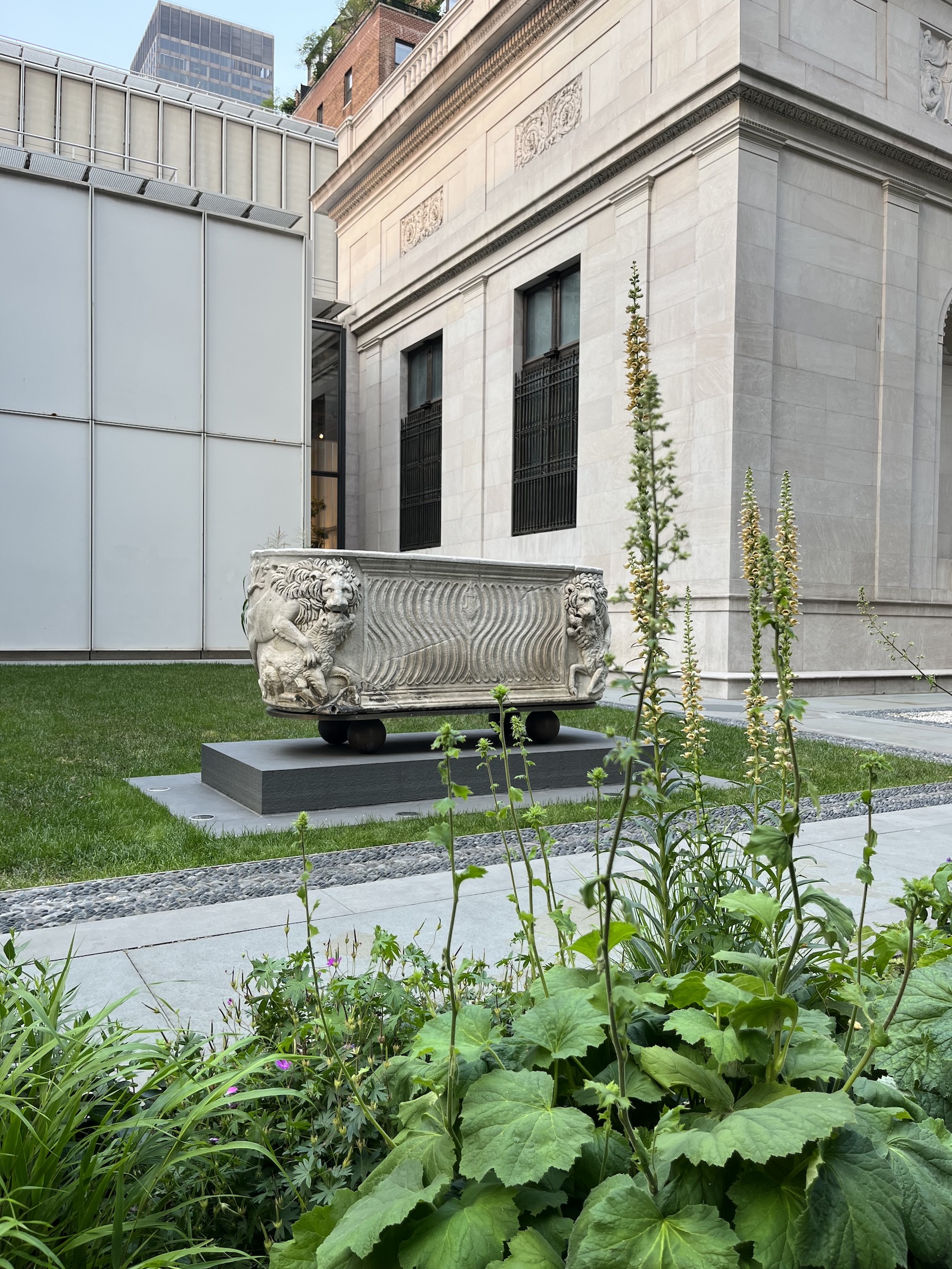 Morgan Library: The Garden at the New York City Museum