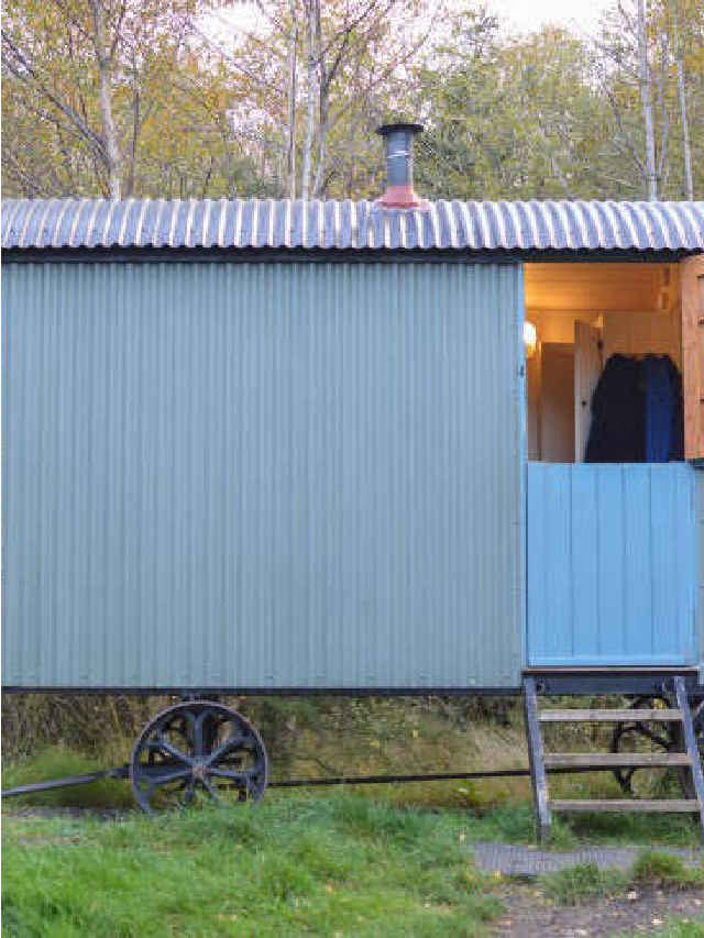 Camping in the Lake District: Shepherd's Huts in Greystoke Forest ...