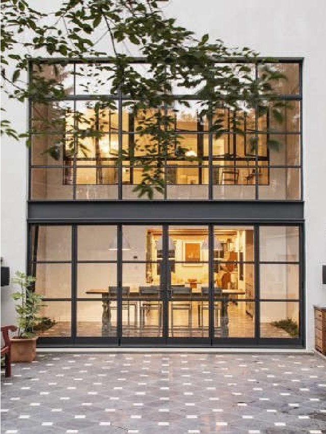 Exterior Finishes: 11 Facades with Factory Windows - Gardenista Web ...