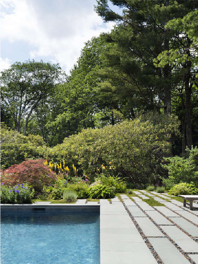 Swimming Pool of the Week: A 1920s-Era Summer House at Woods' Edge ...