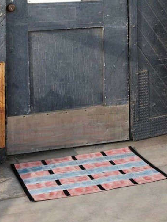 10 Easy Pieces: Colorful Doormats - Gardenista Web Story - Gardenista