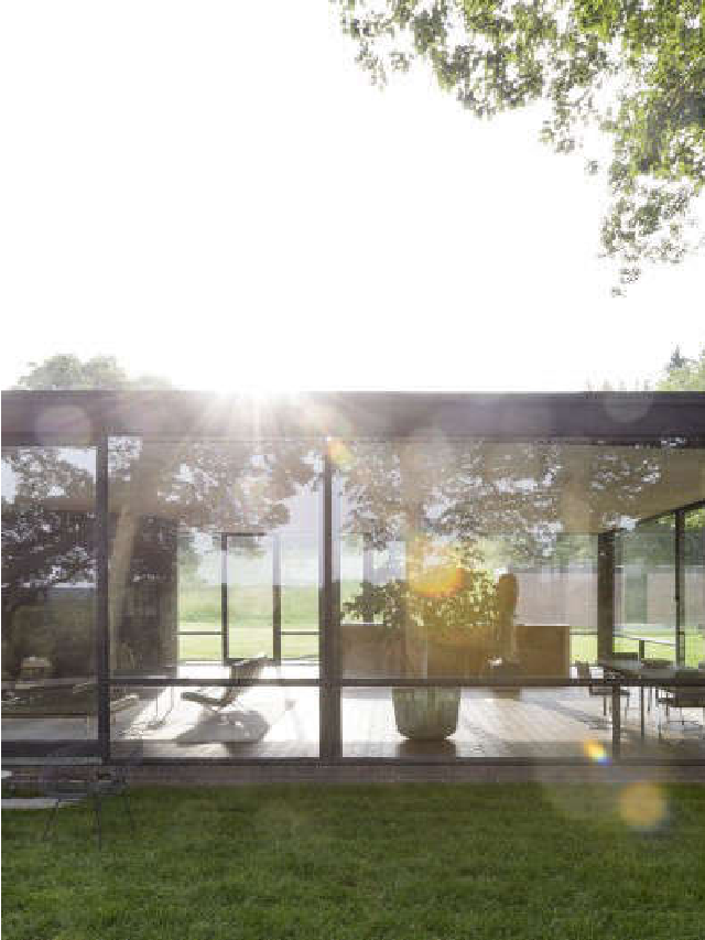 Glass House Landscape: A "Permanent Camping Trip" for Architect Philip ...