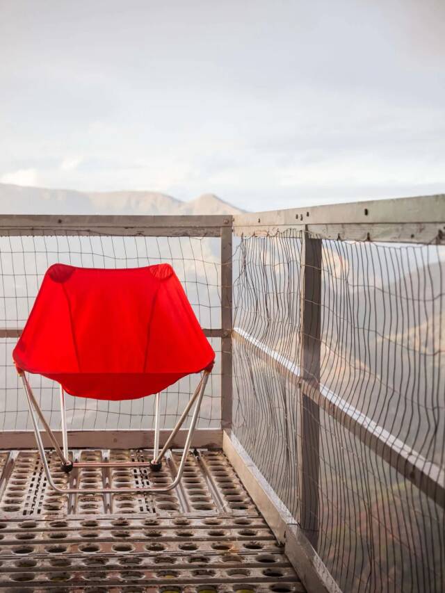 The Bison Chair by Alite Designs - Gardenista Web Story - Gardenista