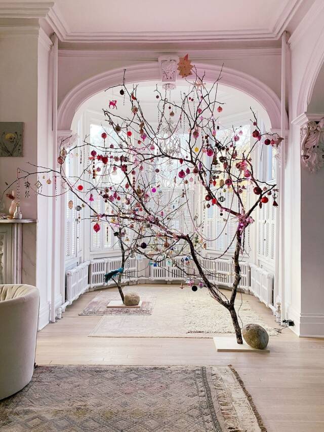 A Foraged Christmas Branch: A Charlie Brown-Inspired Christmas Tree by ...