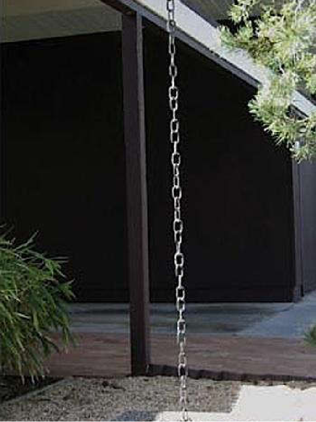 Design Sleuth: Japanese Rain Chain - Remodelista Web Story - Gardenista