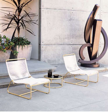 Outdoors Walter Lamb Furniture at Gump s in SF Remodelista Web Story Gardenista