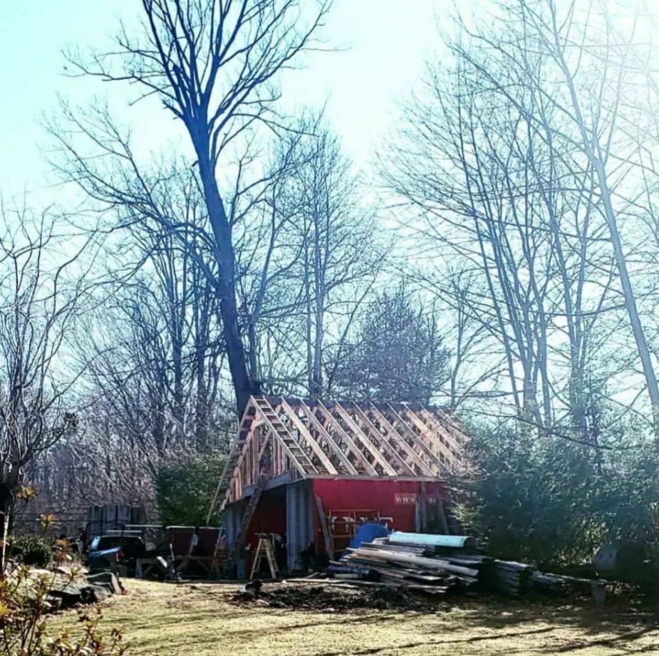 Shipping Container as Barn: An Inexpensive and Imaginative Reuse