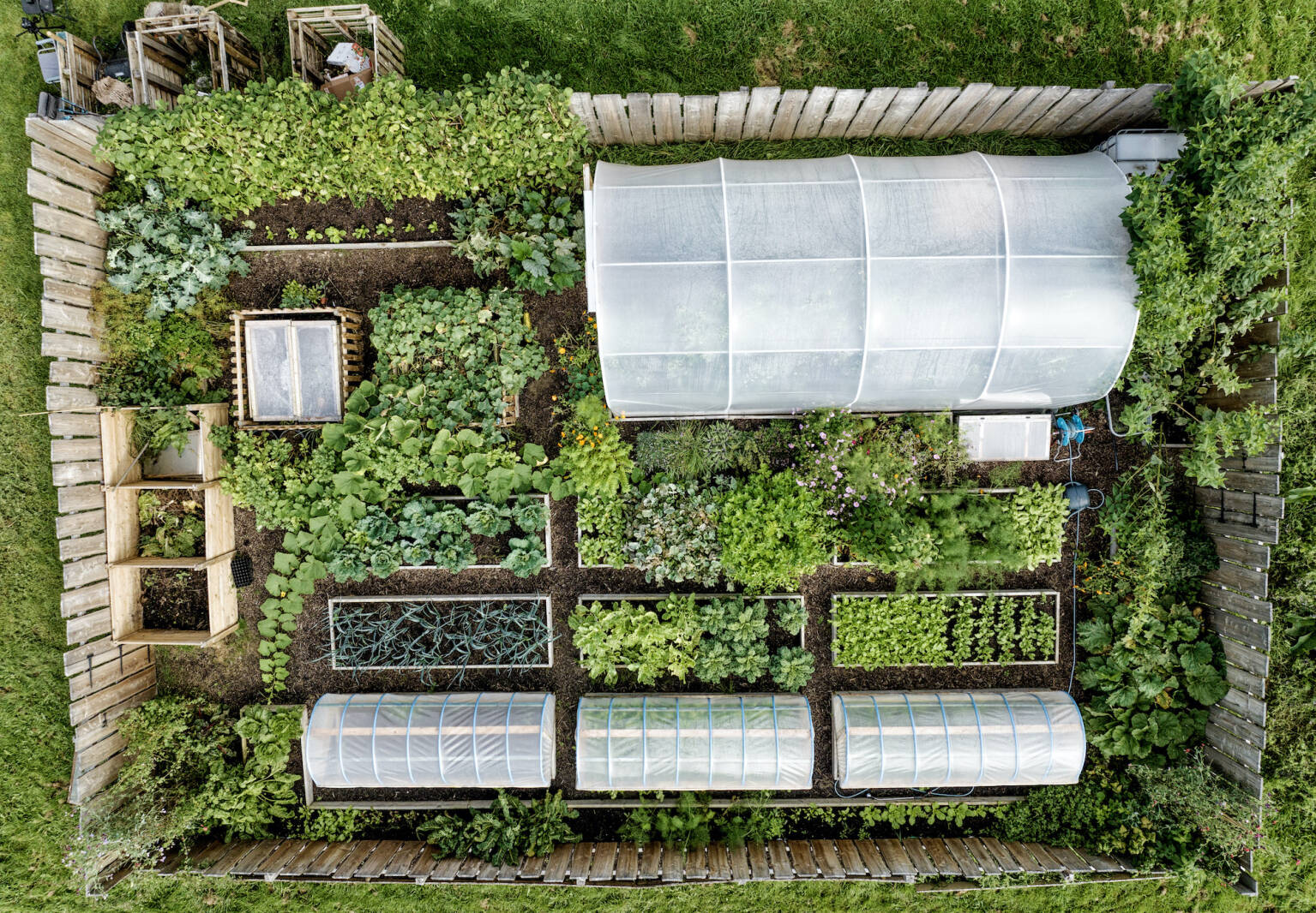 Huw Richards' New Book, The Self-Suffiency Garden: Feed Your Family and ...