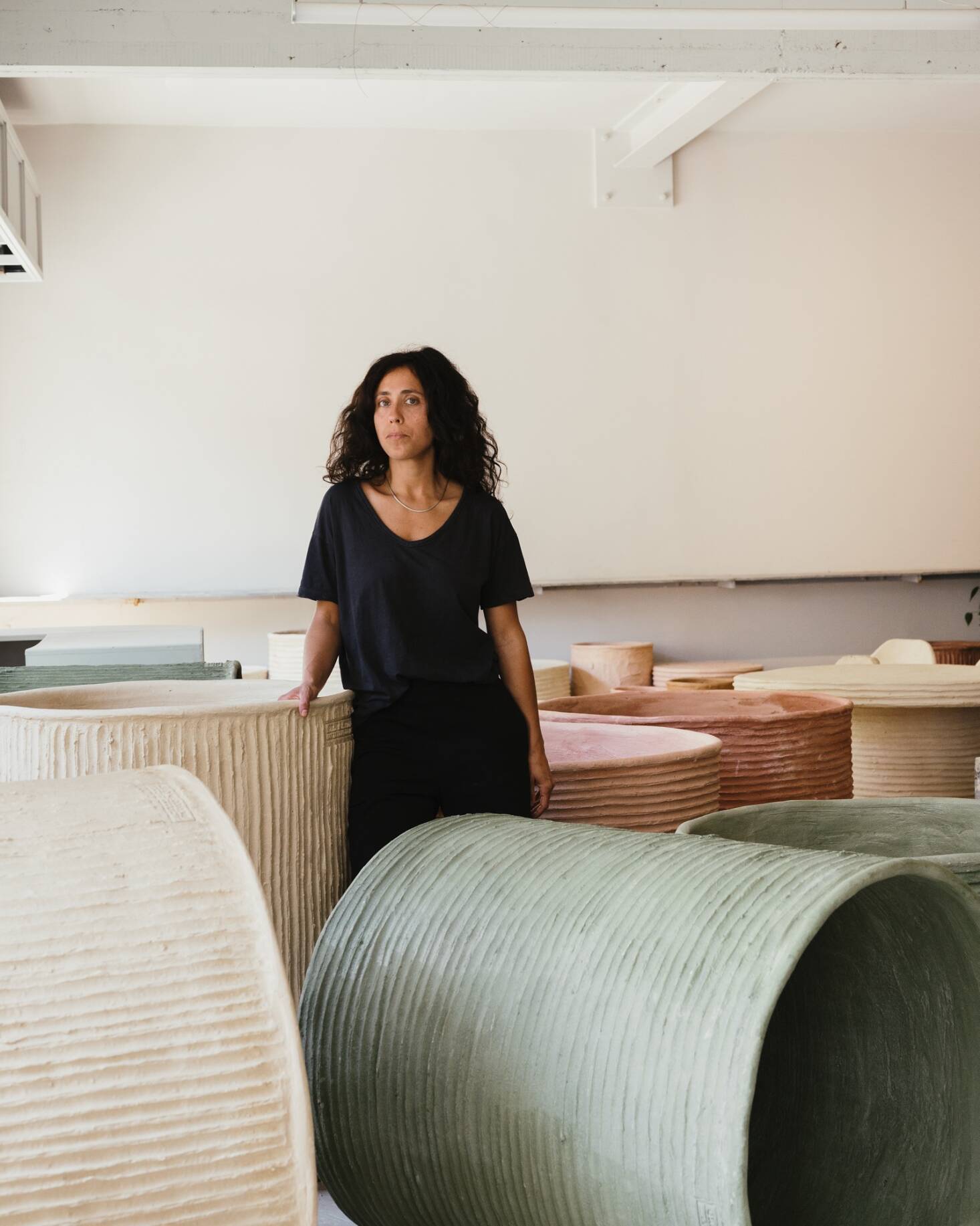 Danya Ahmed's Gray Gardens Plant Studio: Stunning Hand-Crafted Concrete ...