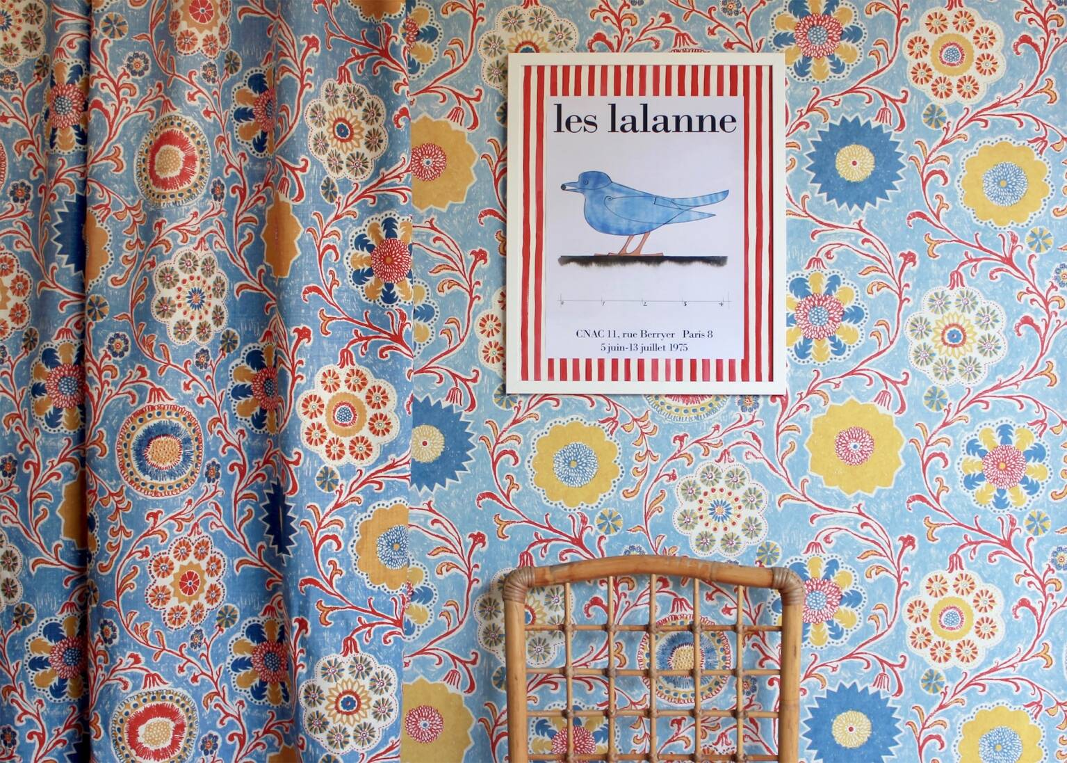 Ellen Merchant Botanical Wallpaper and Fabric