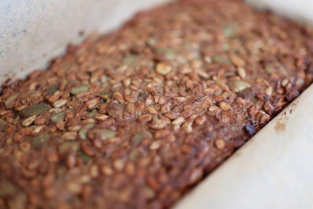 A Gluten-Free Bread Recipe that Is Dense with Seeds